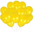 Amazon.com: Treasures Gifted Glossy Yellow Balloons 12 inch 12 Pack ...