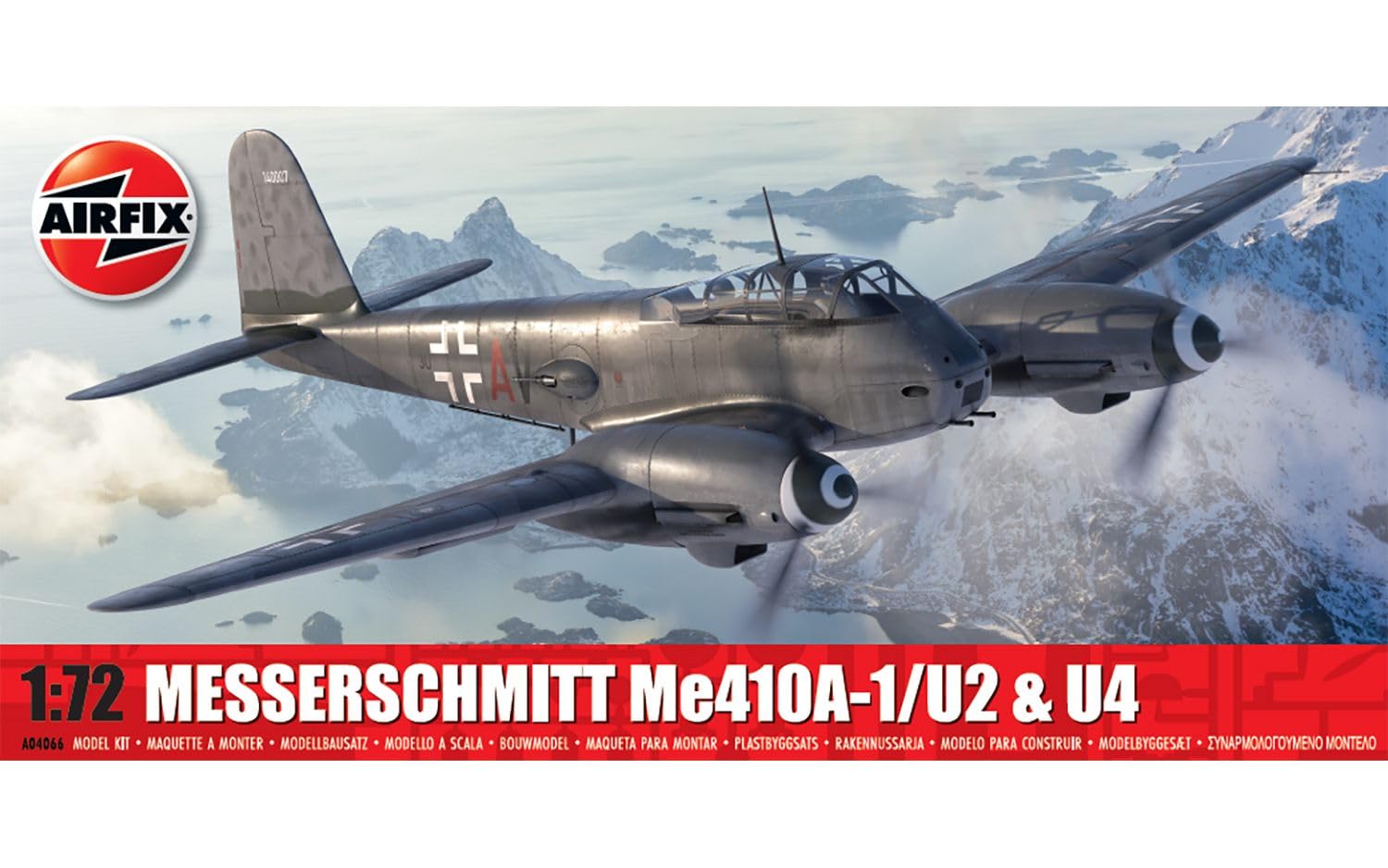 Mua Messerschmitt Me410A-1 / U2 & U4 1:72 WWII German Military Aviation Plastic Model Kit A04066 ...