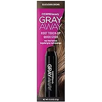 Amazon.com: EVERPRO Gray Away Root Touchup Quick Stick, Black/Dark ...