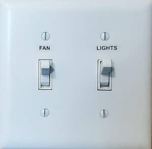 RobaCo Supply Light Switch Labels - Transparent Identifier System for ...