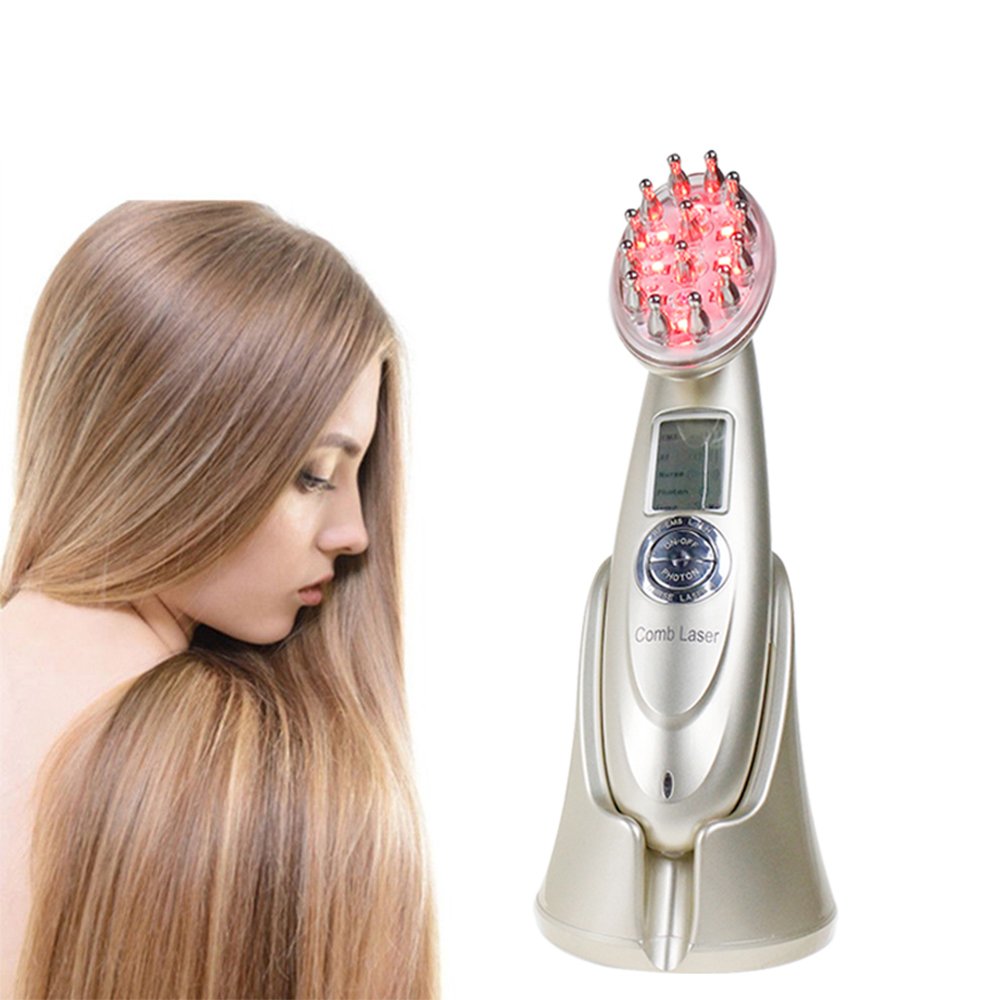 Carer Hair Loss Treatment Device, Laser + LED Light Therapy + BIO ...