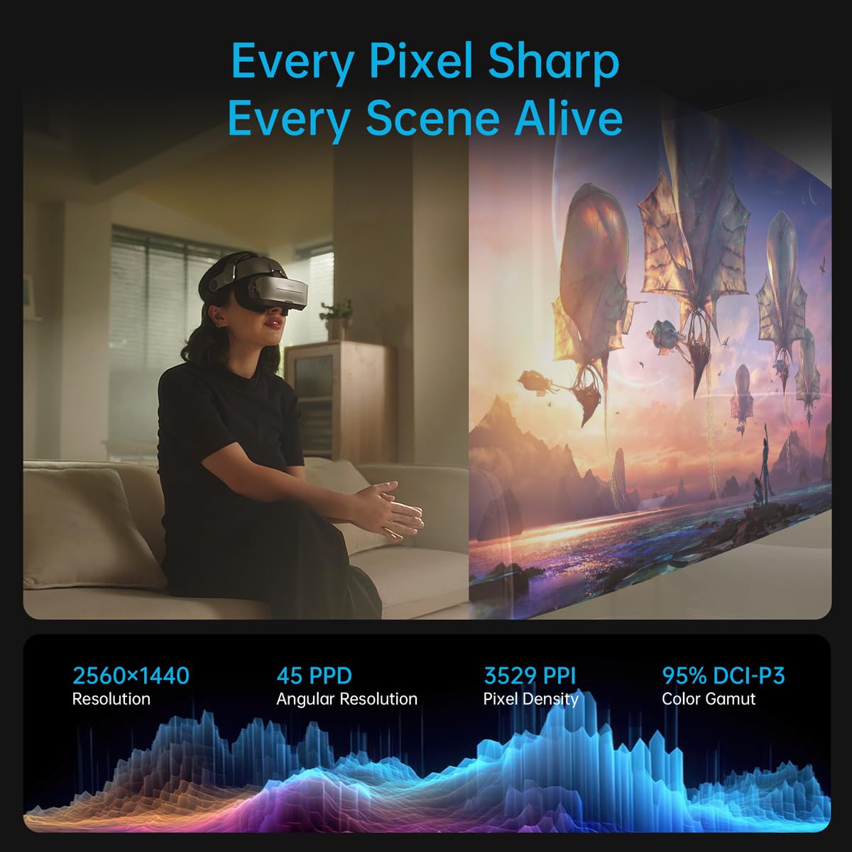 Mua GOOVIS G3 Max XR Head Mounted Display with D4H1 Media Player – 1000 ...