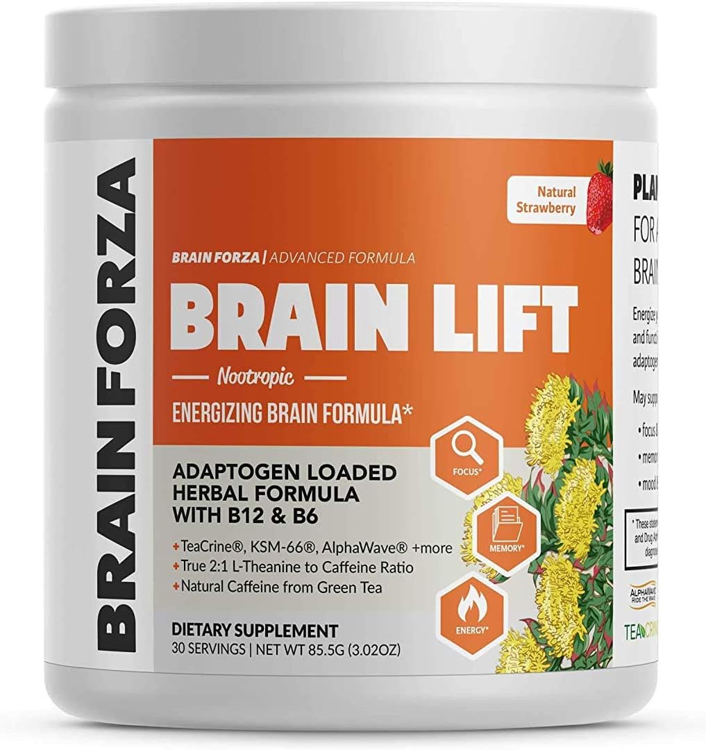 Amazon.com: Brain Forza Brain Lift - Herbal Nootropic Brain Booster ...