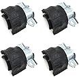 Amazon.com: WayJun 1643231185 4 Pcs Front Suspension Stabilizer Sway ...