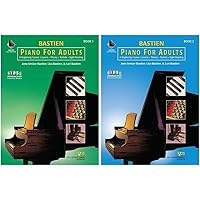 Bastien Piano for Adults Book 1 & 2 (2 Book Set with Online Audio ...