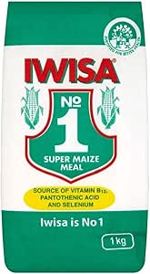 Amazon.com: Iwisa Super Maize Meal 1kg: Home & Kitchen