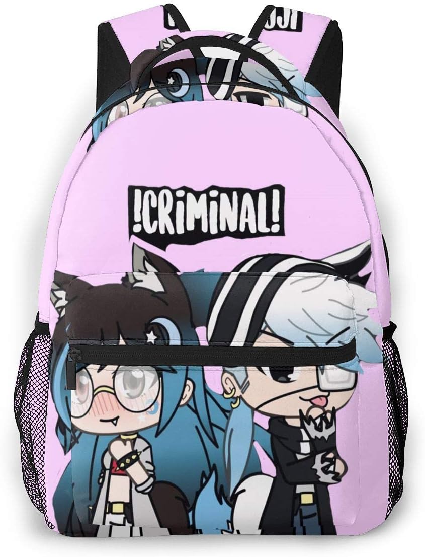 Gacha-Life Merch - Mochila grande con impresión 3D para jóvenes ...