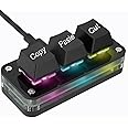 Amazon.com: NOVVAOGO Copy Keyboard, Cut Copy Paste Keyboard, One Handed Macro Keypad ...