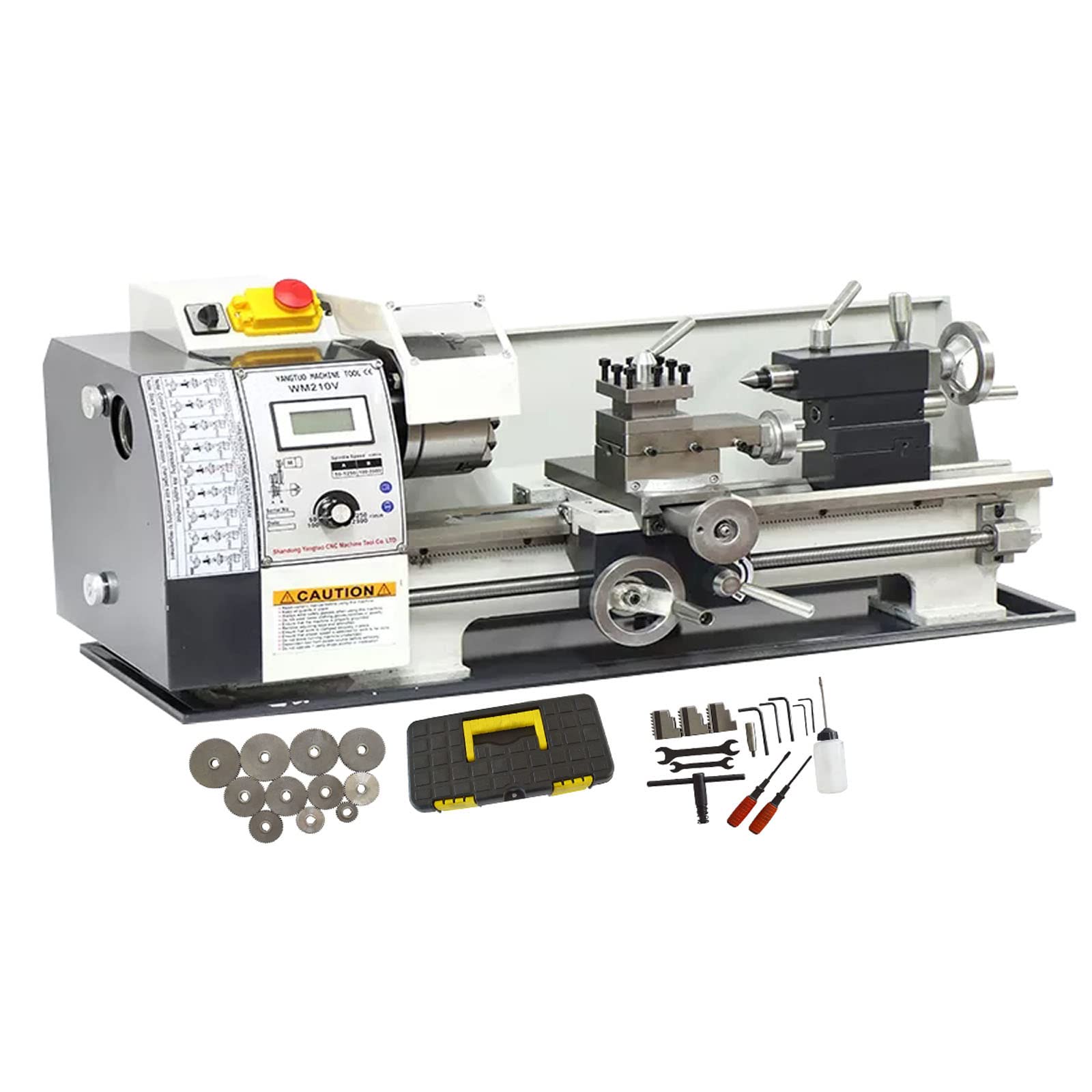 Mua INTBUYING Metal Lathe 8"X24" Benchtop Mini Lathe Machine Precision ...