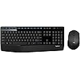 Amazon.com: Logitech MK345 Wireless Combo Full-Sized Keyboard with Palm ...