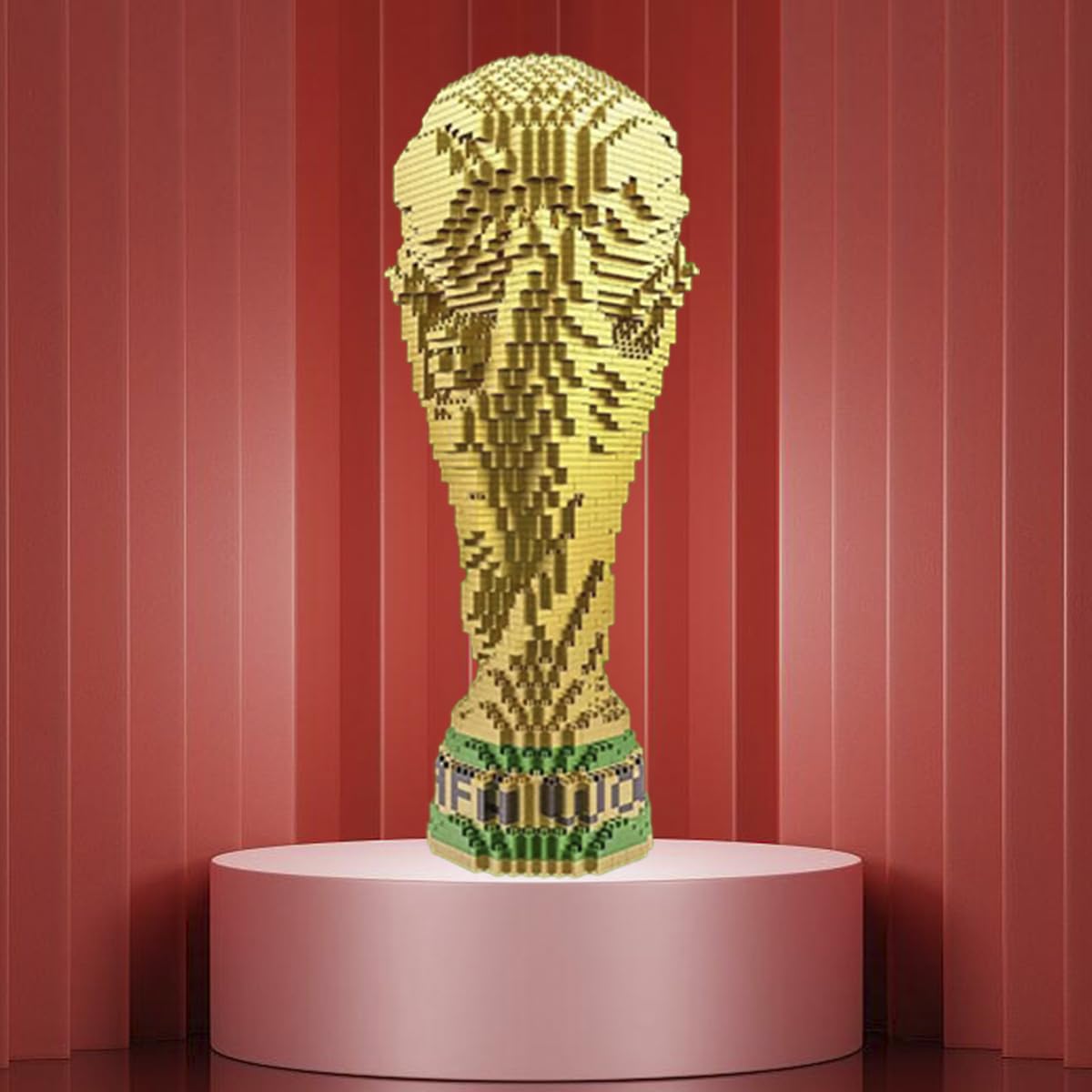 Mua Architecture Micro Mini Blocks World Cup Trophy Model Building Set ...