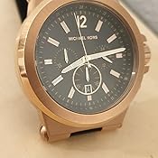 Michael Kors Men's Chronograph Quartz Watch with Silicone Strap MK8184 ...