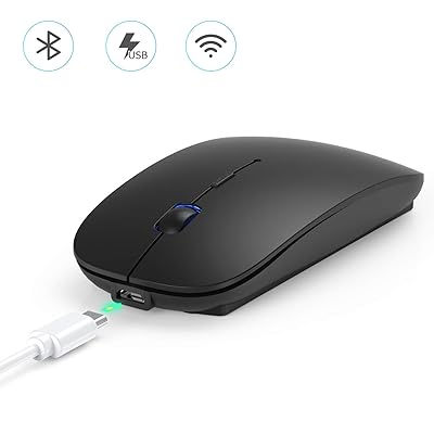 Hommie Dual Mode Wireless Bluetooth Mouse with Morocco | Ubuy