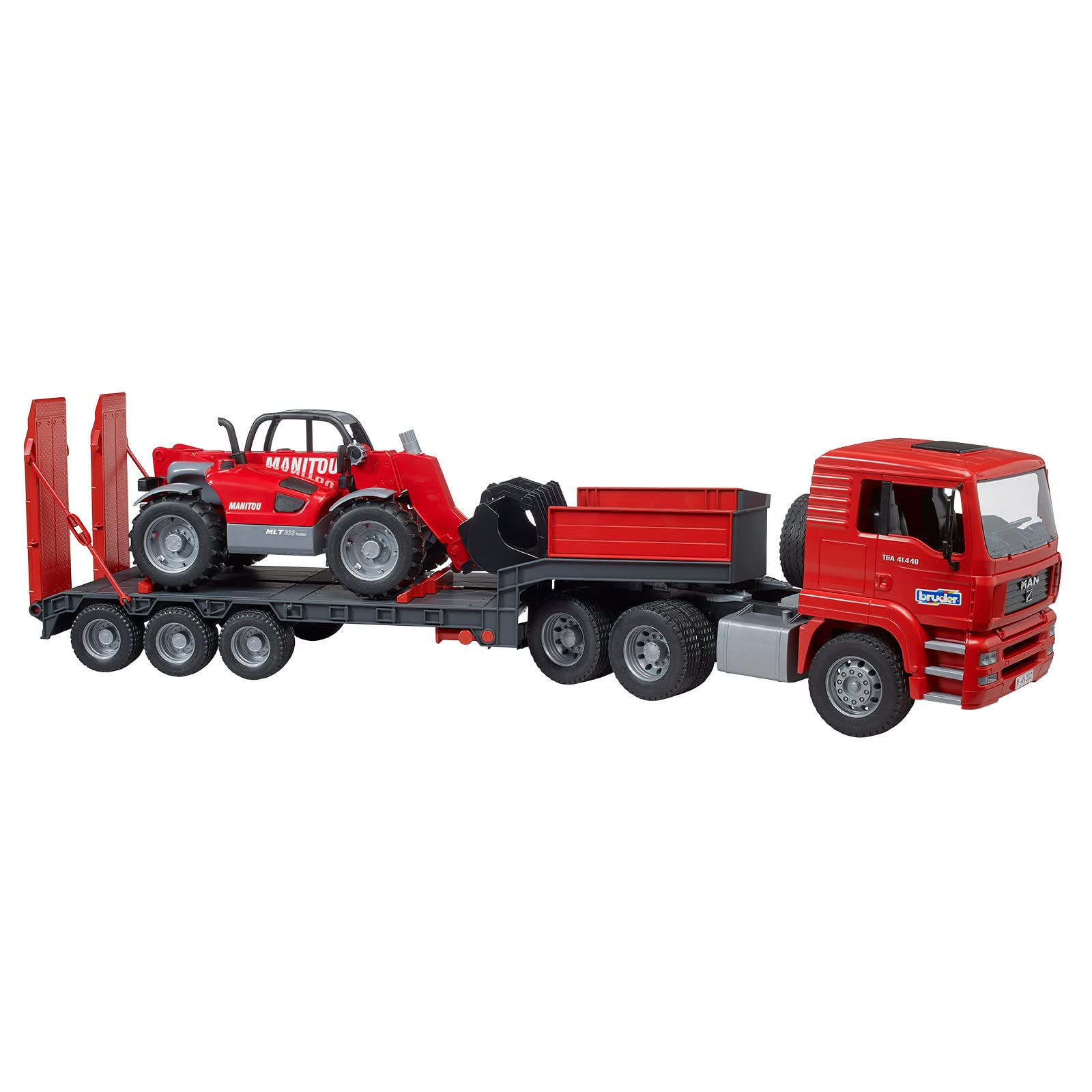 Mua bruder 02774 Man TGA Low Loader with Manitou Telescopic Loader MLT ...