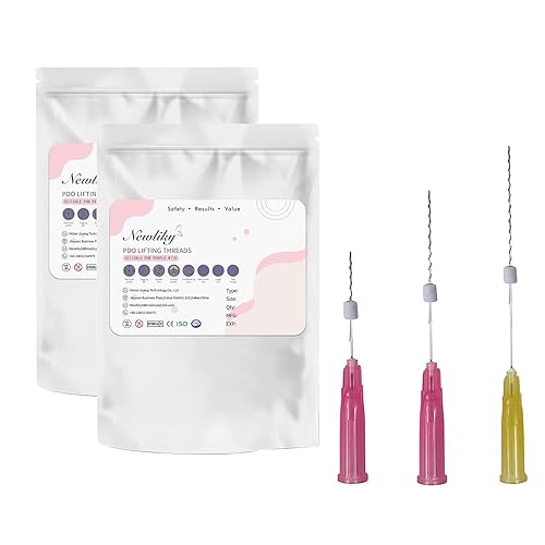 Pdo Threads for Face Lift Mono Screw Type (30g38MM) Smoothing Wrinkles ...