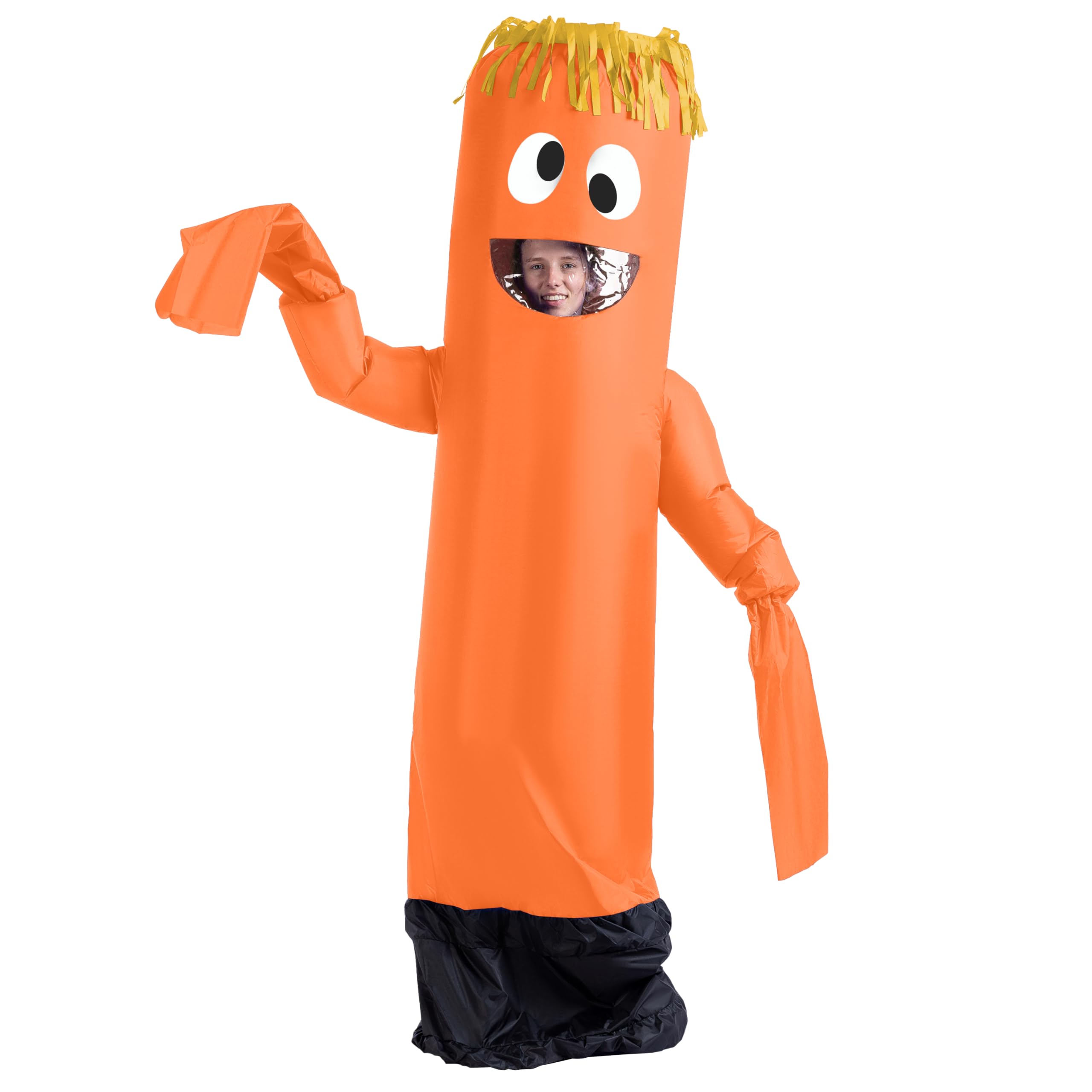 Spooktacular Creations Inflatable Costumes for Adult Air Dancer Orange ...