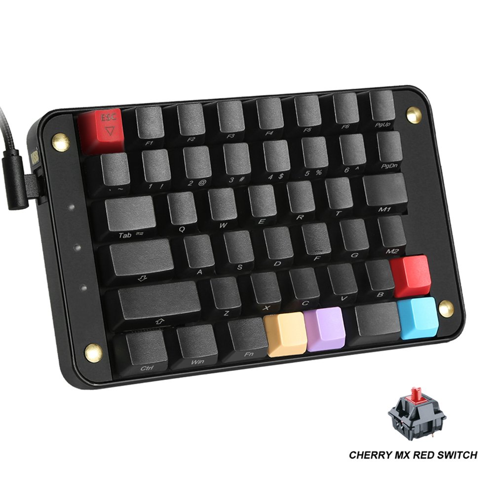 Buy Koolertron Single-Handed Programmable Mechanical Keyboard, All 44 ...