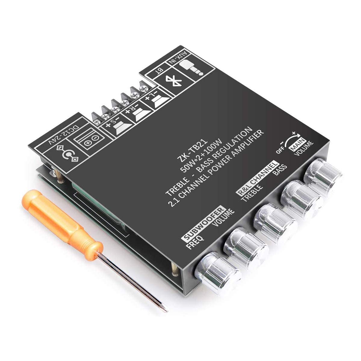 Mua WANGCL 2 x 50W+100W 2.1 Channel Subwoofer Amplifier Board with ...