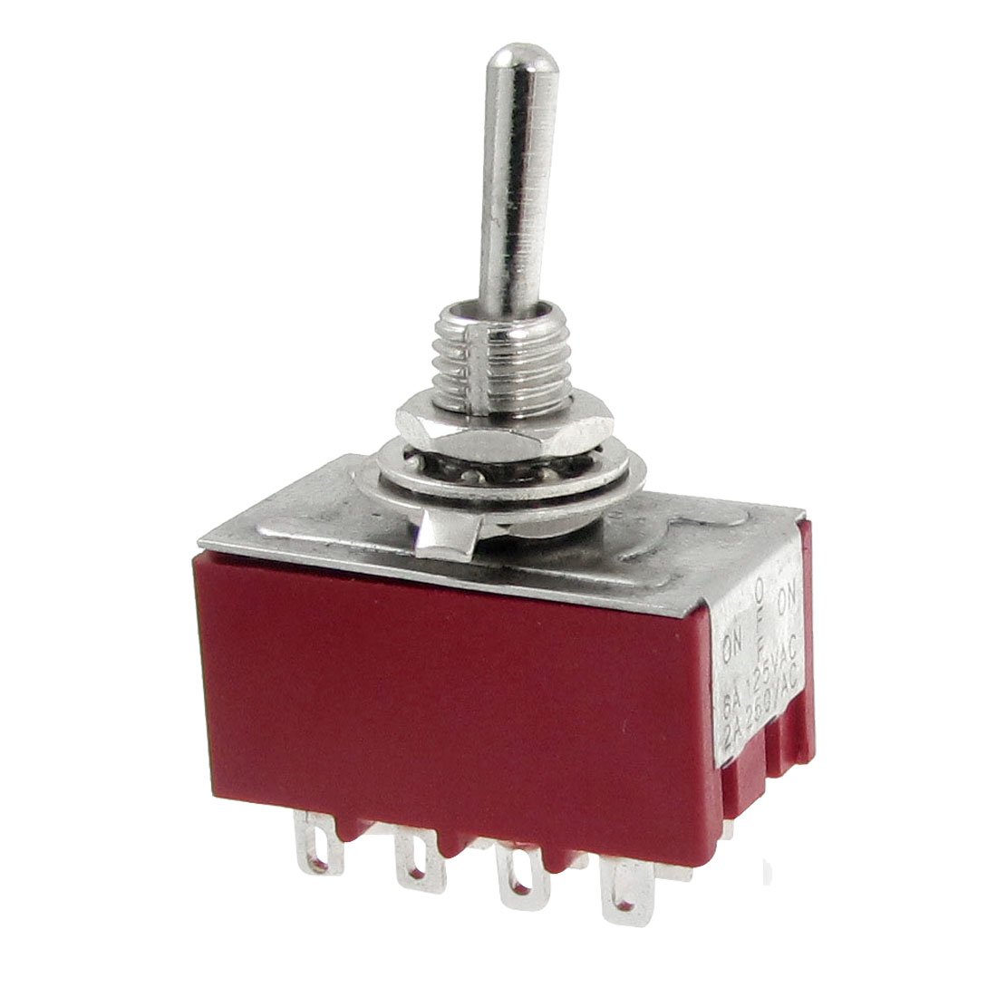 Mua uxcell Toggle Switch On/Off/On 4 Pole Double Throw 2A/250VAC 3 ...