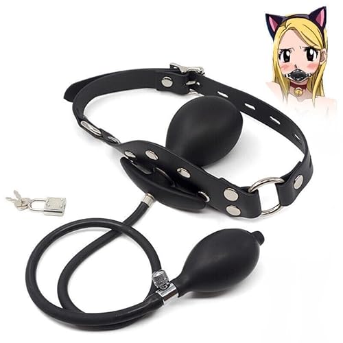 Inflatable Silicon Huge Big Plug Pump Expandable Super Huge Open Mouth Gag Inflatable Expandable ...