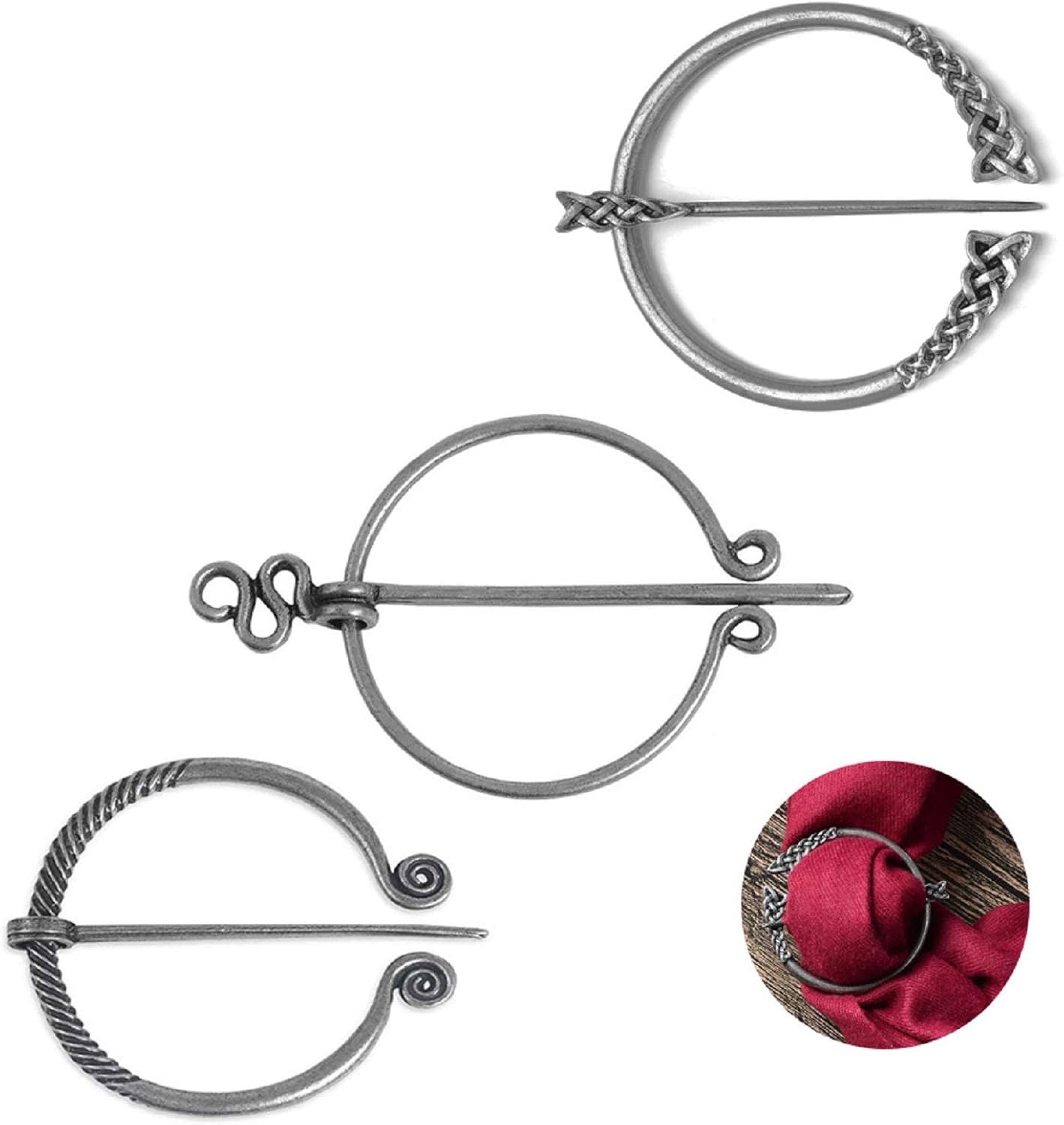 Cloak Clasp Cloak Pin Shawl Pin Scarf Pin Sweater Clip Brooch for Women ...