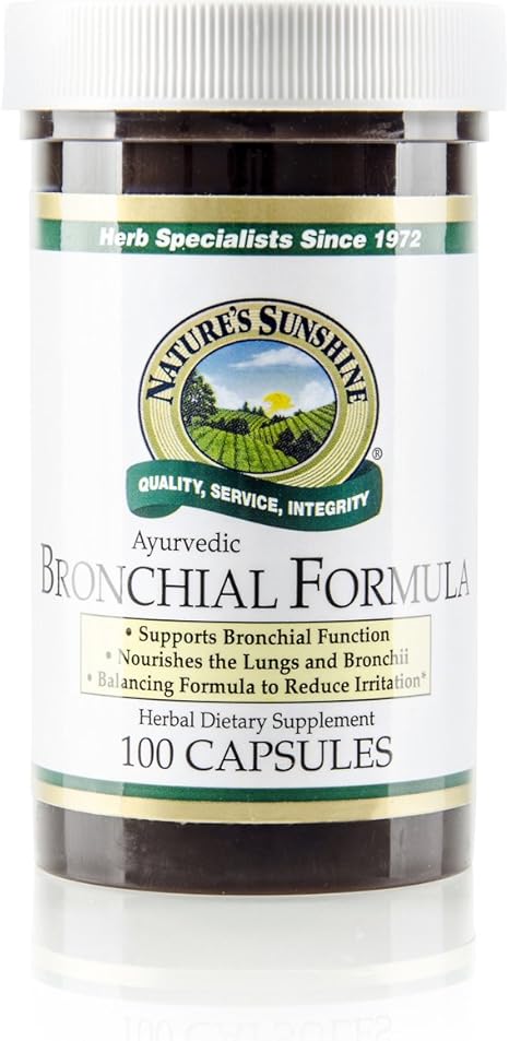 Amazon.com: Nature's Sunshine Bronchial Formula, 100 caps: Health ...