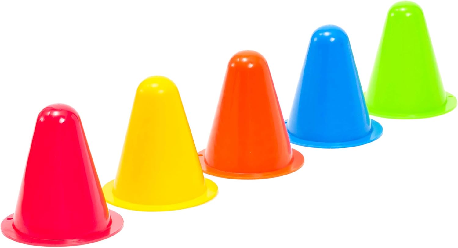 Juvale Indoor Outdoor Agility Mini Sports Cones for Kids (50 Pack ...