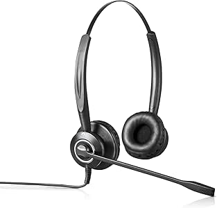 Amazon.com: H950 Dual-Ear USB Computer Headset – Great for Working from ...