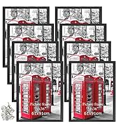 Amazon.com - Giftgarden Black 8x10 Picture Frame Bulk, Multi 8 x 10 ...