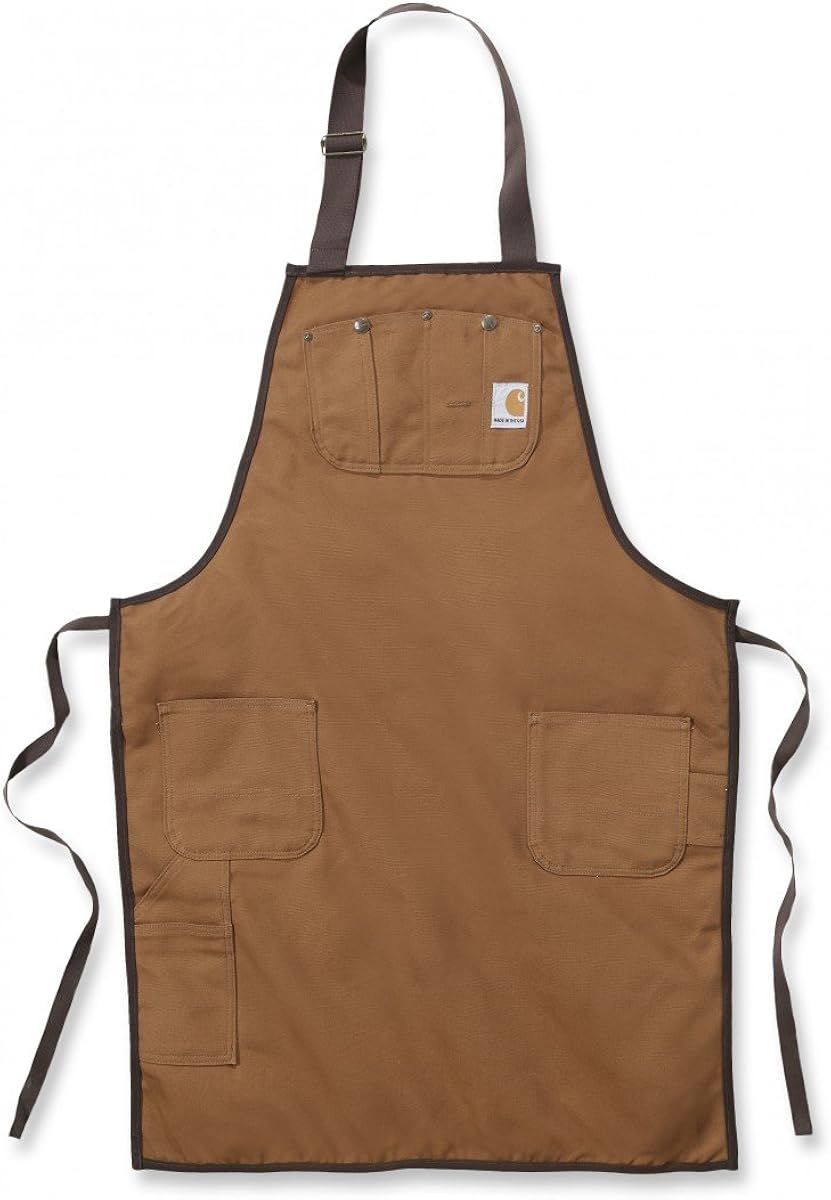 Carhartt 101511 Duck Cotton Tied Apron With Pockets: Amazon.co.uk: Clothing