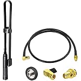 Amazon.com: Bingfu Gooseneck CS Tactical Antenna Dual Band VHF UHF 136-174mhz 400-520mhz Ham ...