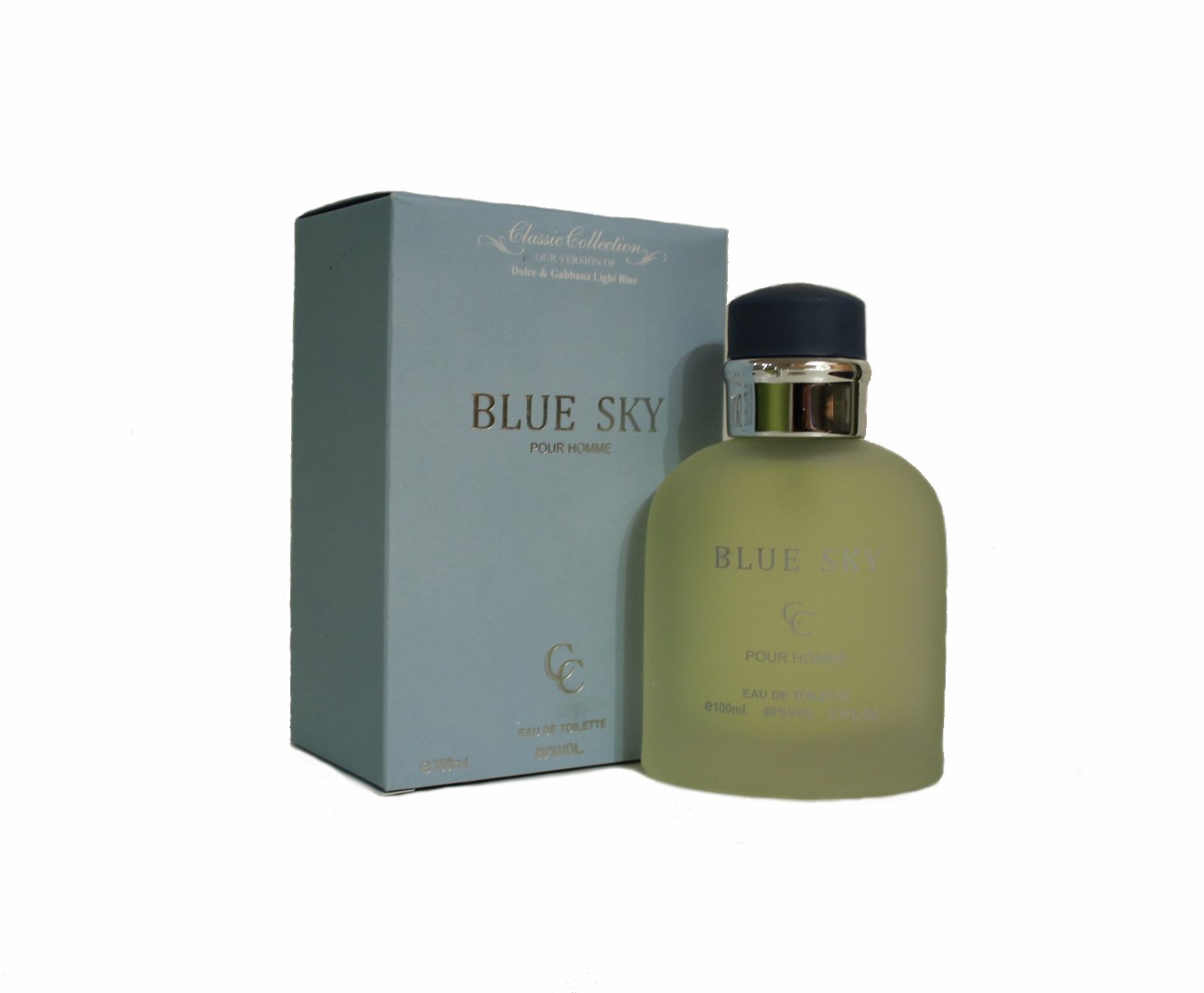 Amazon.com : Perfume Blue Sky for Men 3.3 Ounce Eau de Toilette by ...
