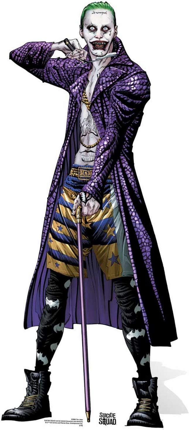 Star Cutouts SC889 The Joker Gotham Supervillain Comic Art Cardboard ...
