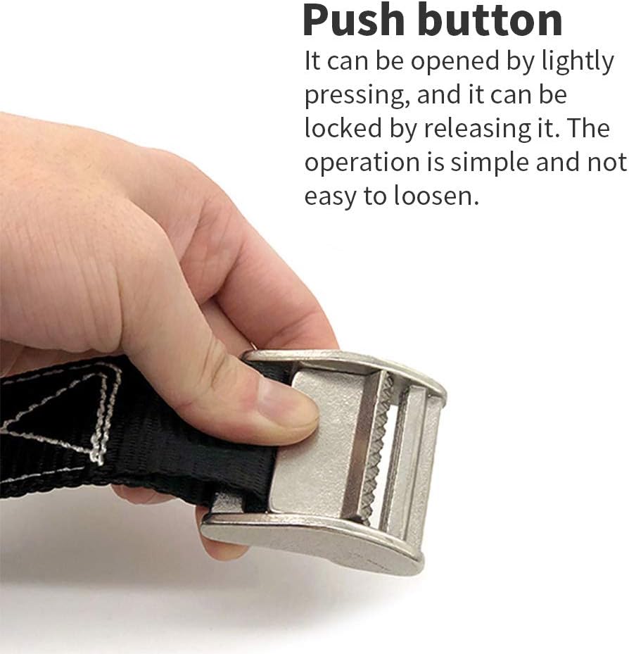 Speyang Fastening Straps with Buckle, Adjustable Lashing Straps Tie ...