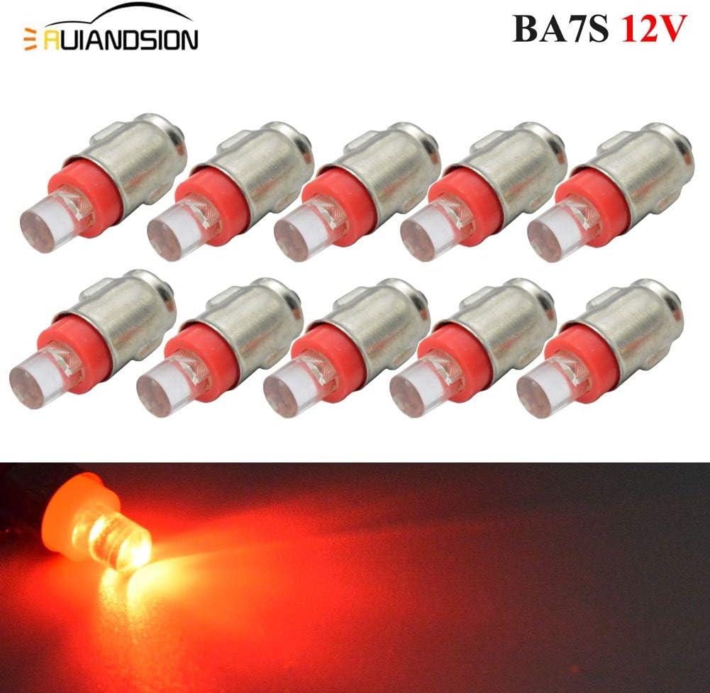 Amazon.com: Ruiandsion BA7S Instrument LED Light F3 1 LED 12V DC 50LM ...