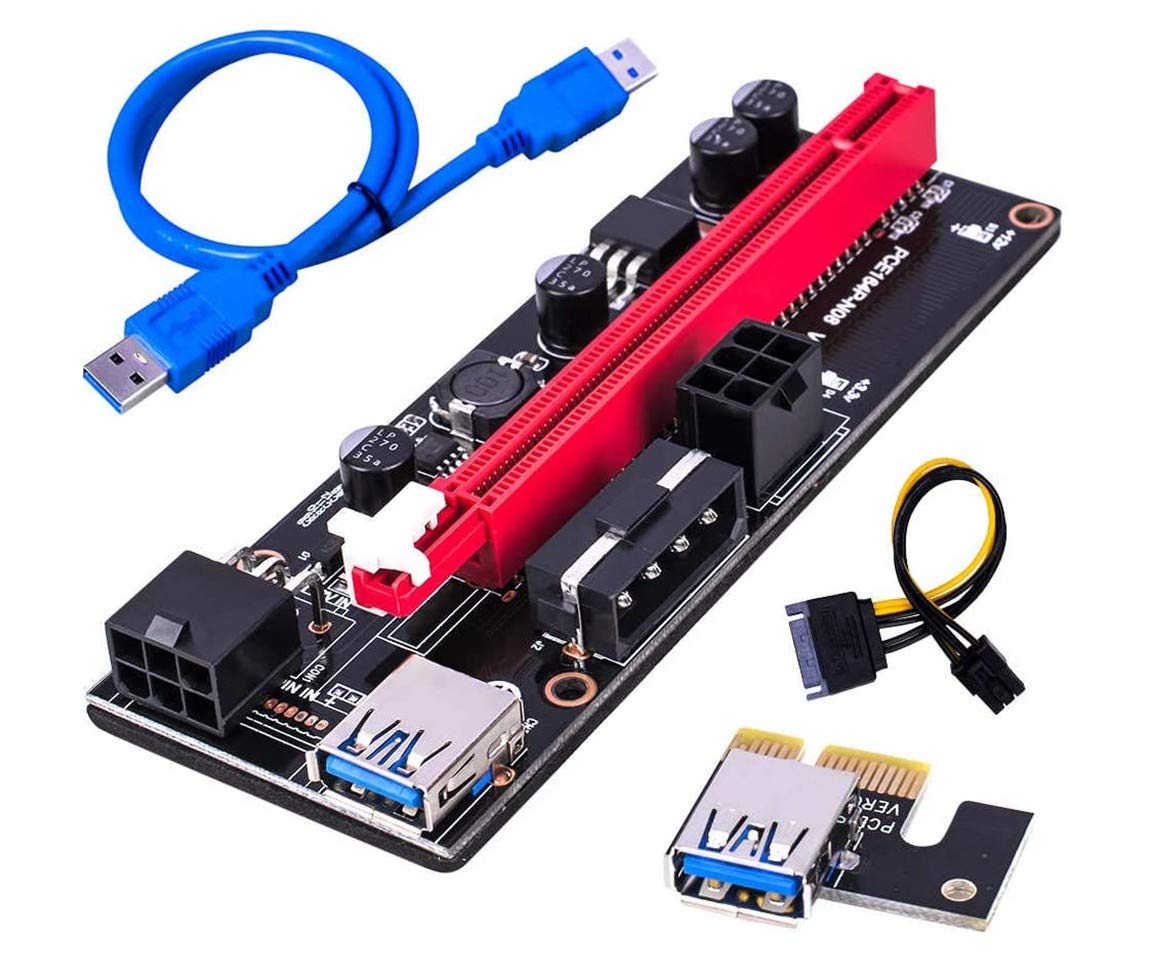 Mua Tigology PCIE Riser VER 009S 16X to 1X Graphics Extension for GPU ...