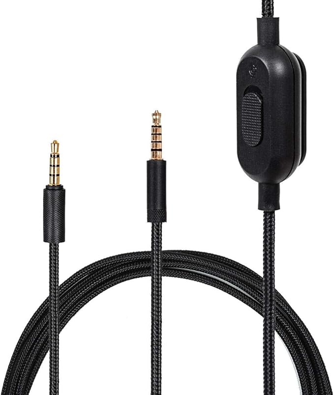 Janjunsi Reemplazo Cable para Logitech G433/G233/G Pro/G Pro X/HyperX ...