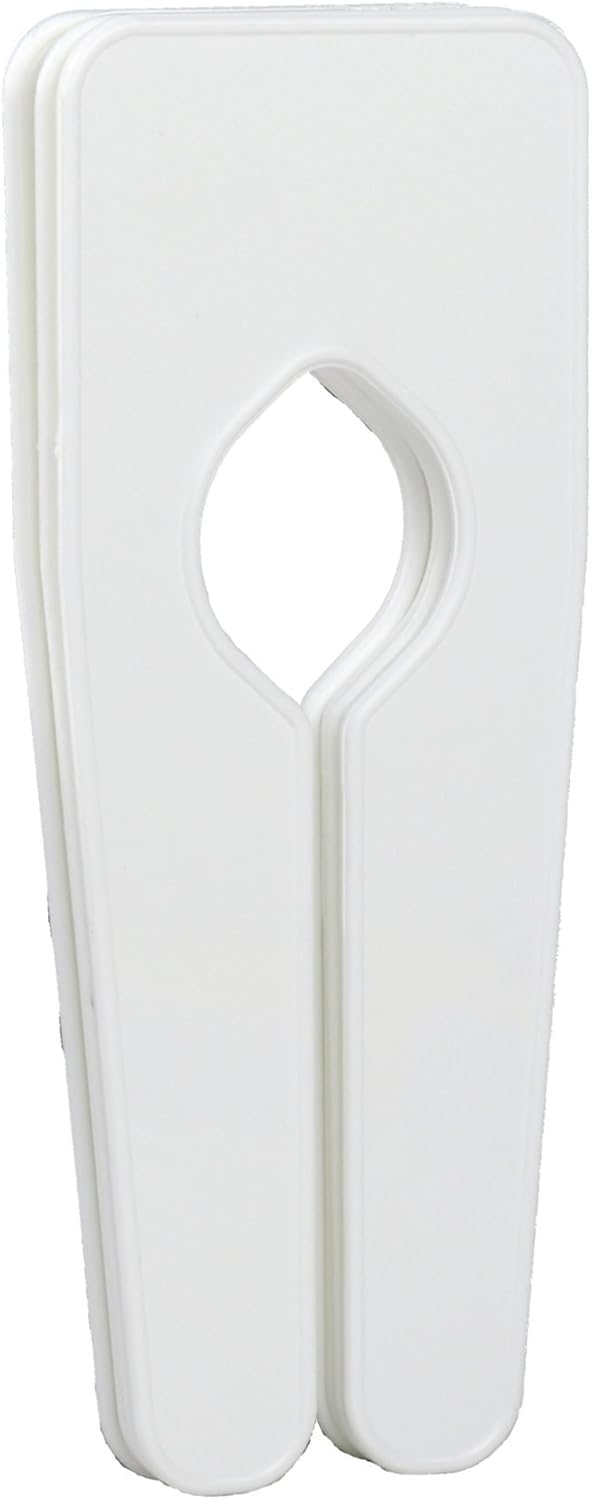 The Hanger Store 30 White Rail Dividers for Garment, Clothes rails ...