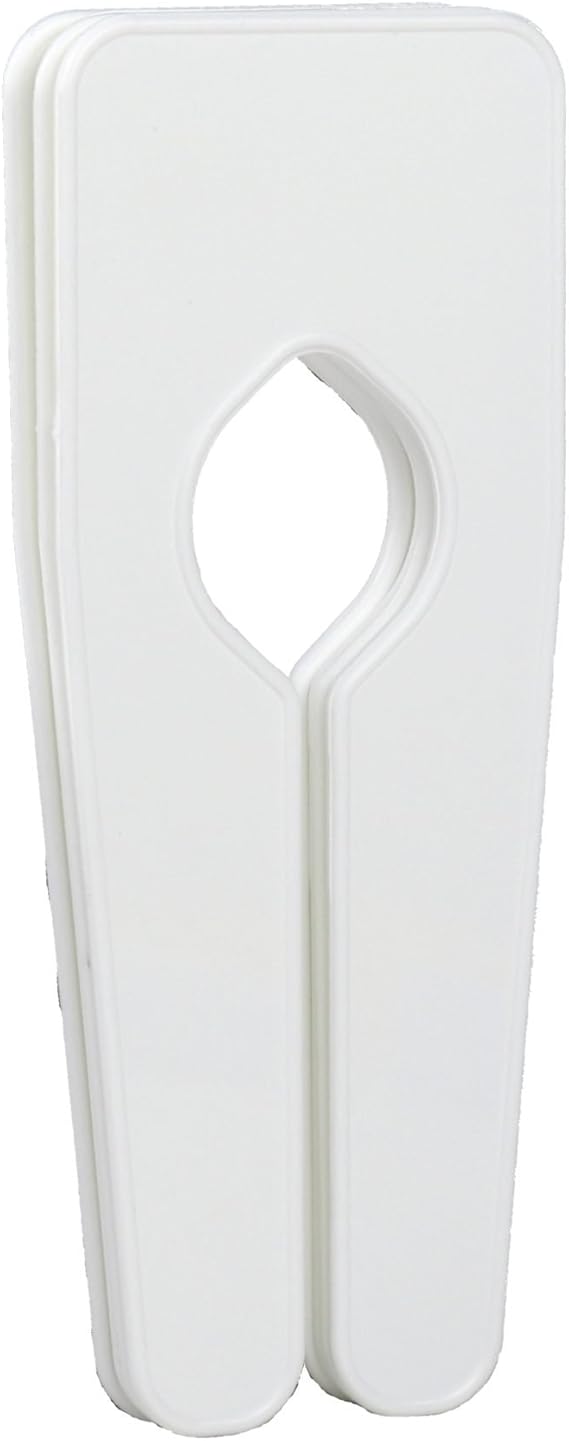 The Hanger Store 30 White Rail Dividers for Garment, Clothes rails ...