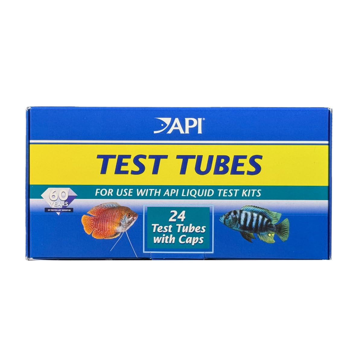 Mua API REPLACEMENT PLASTIC TEST TUBES WITH CAPS For Any Aquarium Test ...