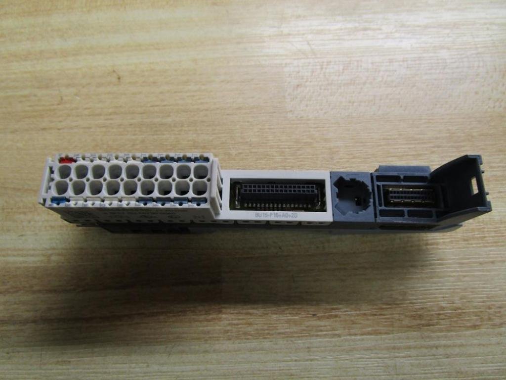 Push-in TERMINALS Terminal Connector Connection BU15-P16+A0+2D Without ...