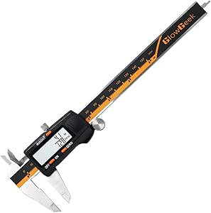 GlowGeek Electronic Digital Caliper Inch/Metric/Fractions Conversion 0 ...