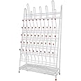 Amazon.com: Heytaful Lab Drying Rack 55 Pegs Lab Glassware Rack Steel ...