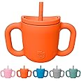 Amazon.com : TalkTools ITSY Silicone Training Cup – Mini Straw Cup for Baby - Anti Leak, Spill ...