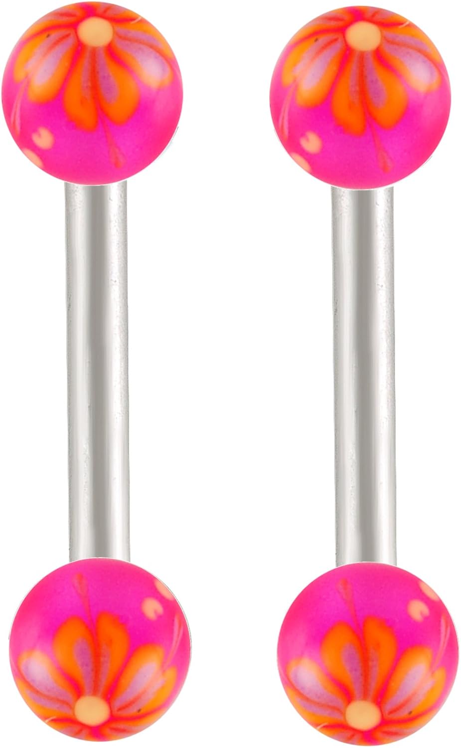 Amazon.com: bodyjewellery Ear Cartilage Stud Helix Barbell 2pcs 16g 5/ ...