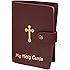 Amazon.com: My Holy Cards Brown Gold Stamped Leatherette Prayer Card ...