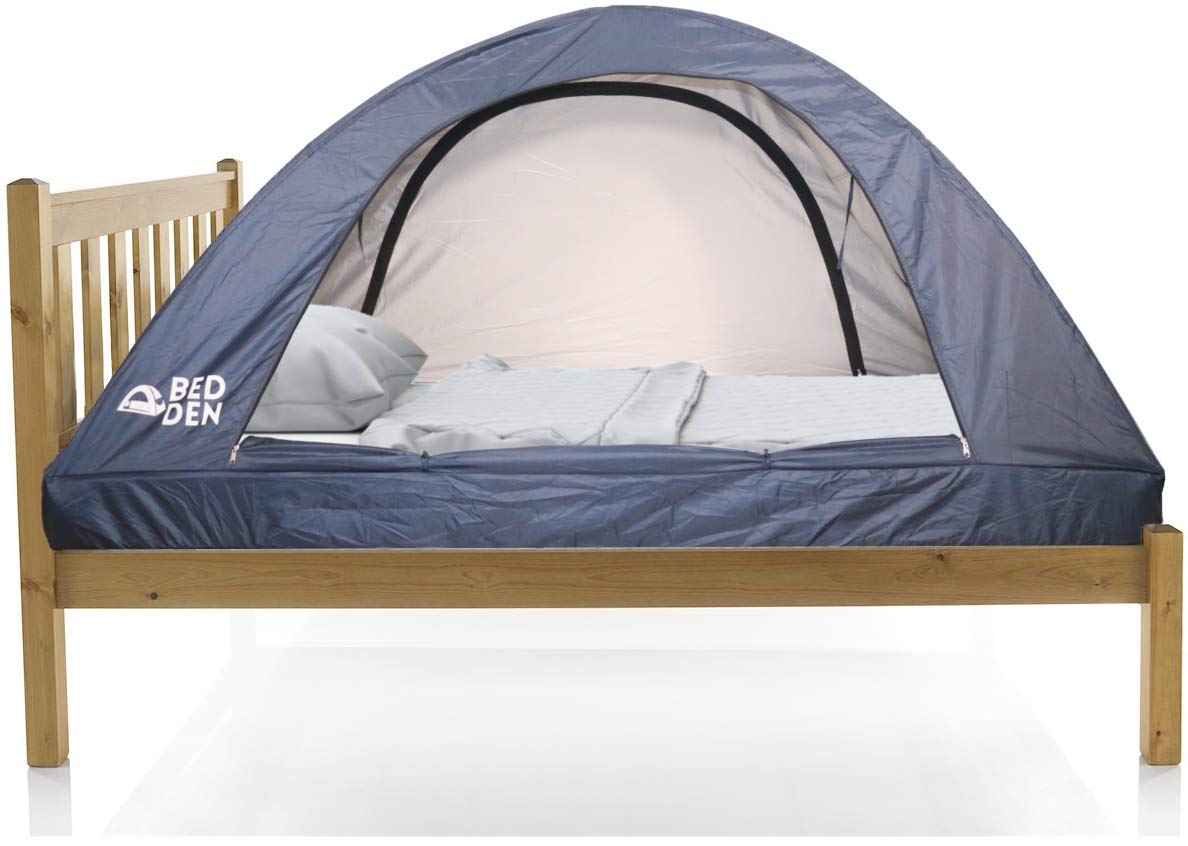 Bed Den - Foldable Privacy Bed Tent Canopy Twin XL (79.5" L x 37.4" W x ...