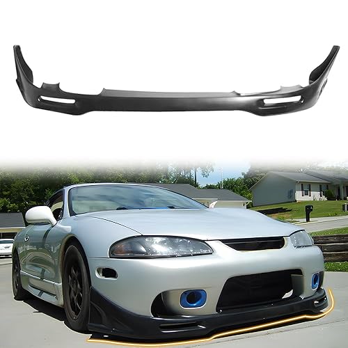Front Bumper Lip Spoiler, Compatible with 1997-1999 Mitsubishi Eclipse ...