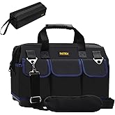 FASTECH 22 Inch Tool Bag, Waterproof Wide Mouth Tool Kit, Heavy Duty ...