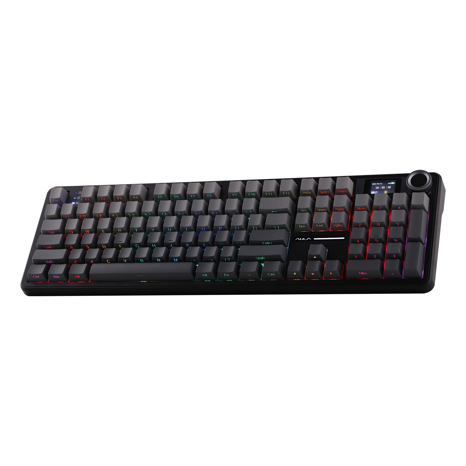 EPOMAKER X Aula F108 PRO Wireless Gaming Keyboard with Screen, 8000mAh ...